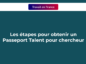 Documents à déposer pour le dossier de demande de visa France